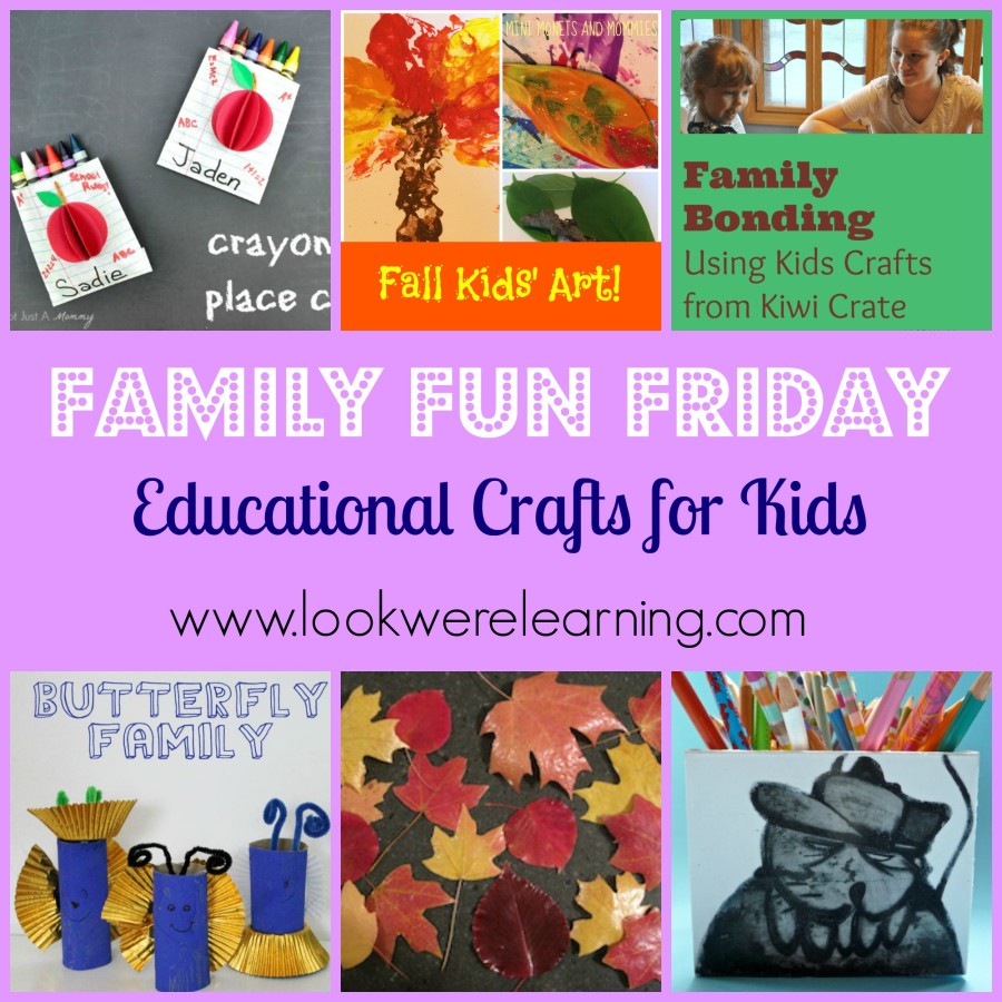 Educational Crafts for Kids - Look! We're Learning!