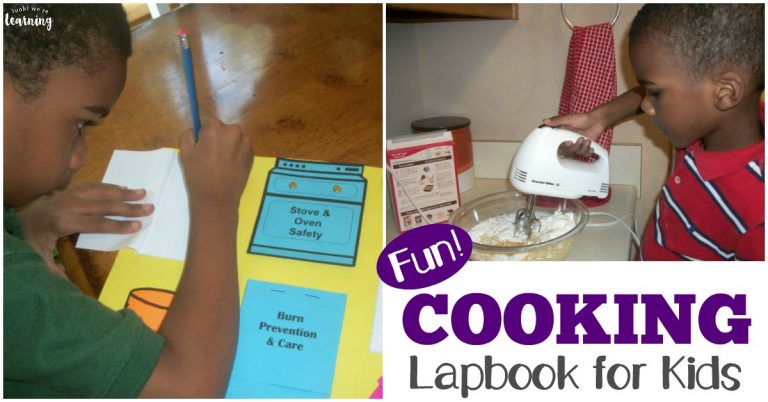 Cooking Lapbook - FB - Look! We're Learning!