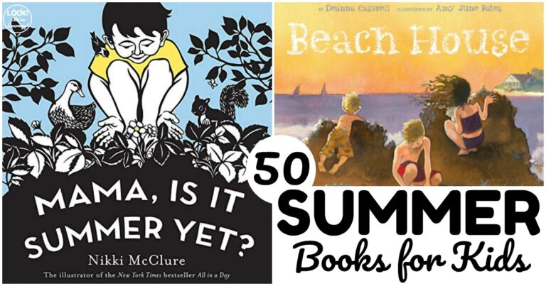 50 Fun Summer Books for Kids to Read - Look! We're Learning!