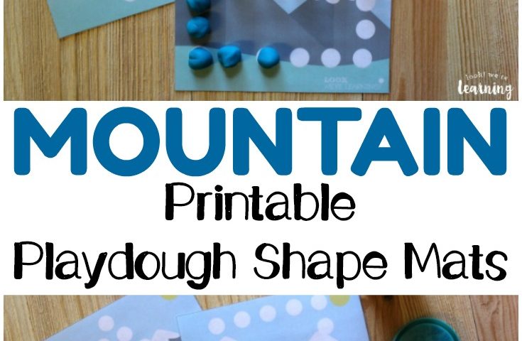 playdough mats Archives - Look! We're Learning!