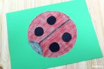 Easy Coffee Filter Ladybug Craft - Look! We're Learning!
