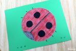 Easy Coffee Filter Ladybug Craft - Look! We're Learning!