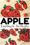 Fun Preschool Counting Puzzles for Early Learners - Look! We're Learning!