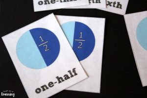Free Printable Flashcards: Printable Fraction Flash Cards - Look! We're ...