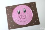 Coffee Filter Crafts for Kids: Coffee Filter Pig Craft - Look! We're ...
