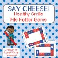 Healthy Smile File Folder Game for Kids - Look! We're Learning!