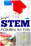 45 Easy STEM Activities for Kids - Look! We're Learning!