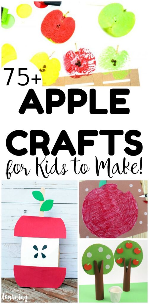 Over 75 Adorable Apple Crafts for Kids - Look! We're Learning!