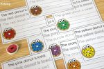 Donut Colors Sentence Writing Activity for Kids - Look! We're Learning!