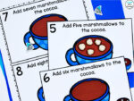 Cocoa Count! Hot Cocoa 1-10 Counting Cards for Kids