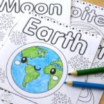 Cosmic Colors! Solar System Coloring Pages - Look! We're Learning!
