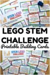 Printable LEGO STEM Challenge Building Cards - Look! We're Learning!