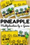 Pineapple Multiplication by Four Roll and Cover Game - Look! We're ...