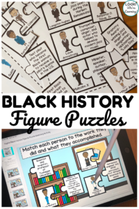 History Maker Matches! Black History Figure Puzzles