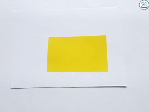 Easy Shape Train Craft for Kids - Look! We're Learning!