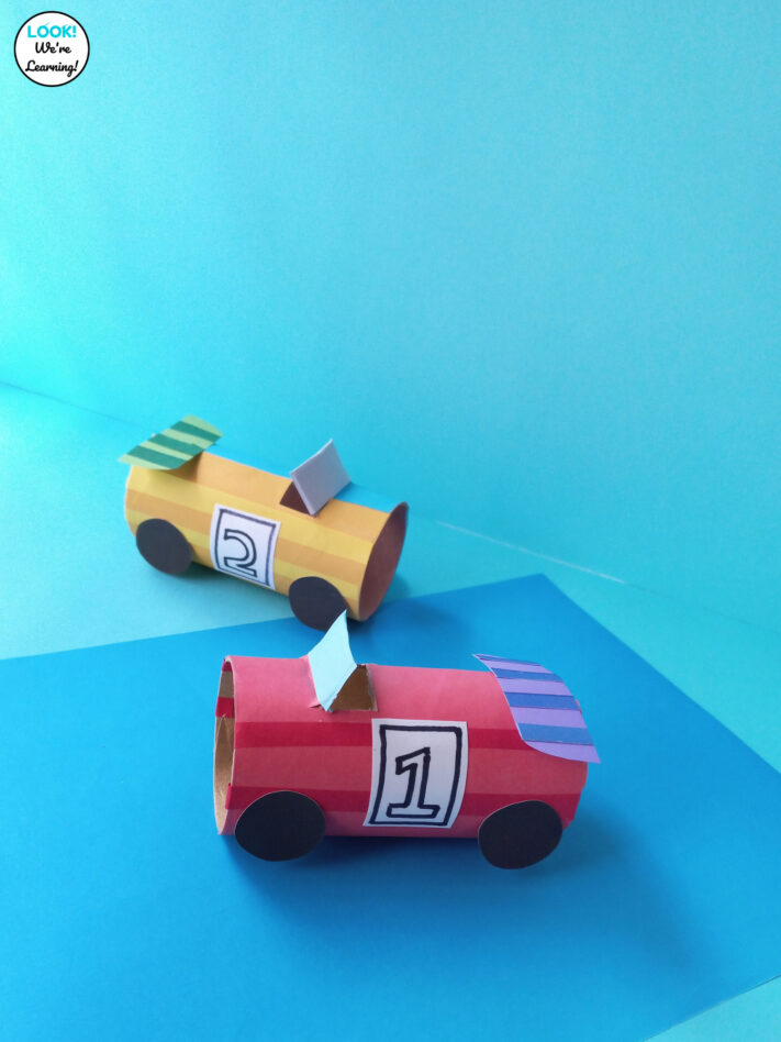 Easy Toilet Paper Car Craft - Look! We're Learning!