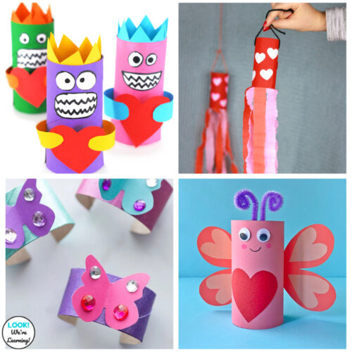 10 Cute Valentine's Day Toilet Paper Roll Crafts for Kids