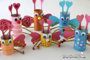 10 Cute Valentine's Day Toilet Paper Roll Crafts for Kids